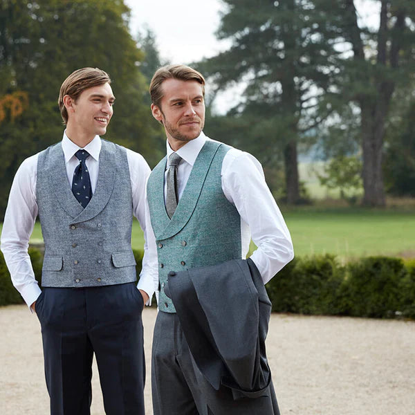 How to Wear a Double Breasted Waistcoat? – MENSWEARR.COM