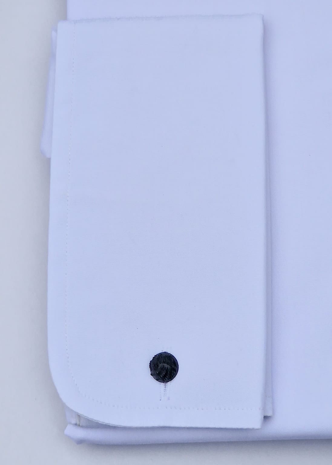 Barucci | Barucci Men's Penny Round Collar White Double Cuff Shirt ...